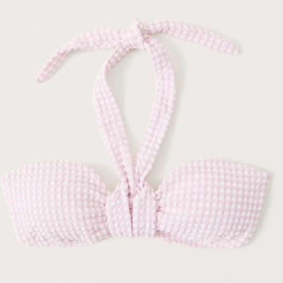 Abercrombie & Fitch | Swim | Abercrombie Fitch Pink Gingham Bikini | Poshmark